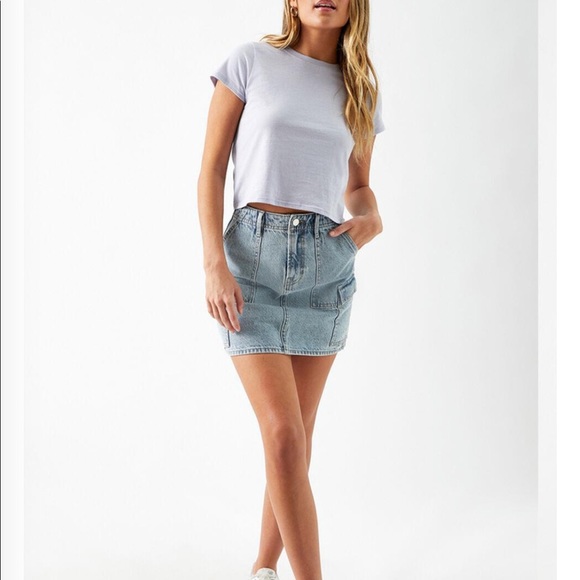 PacSun | Skirts | Pacsun Denim Jean Mini Skirt | Poshmark